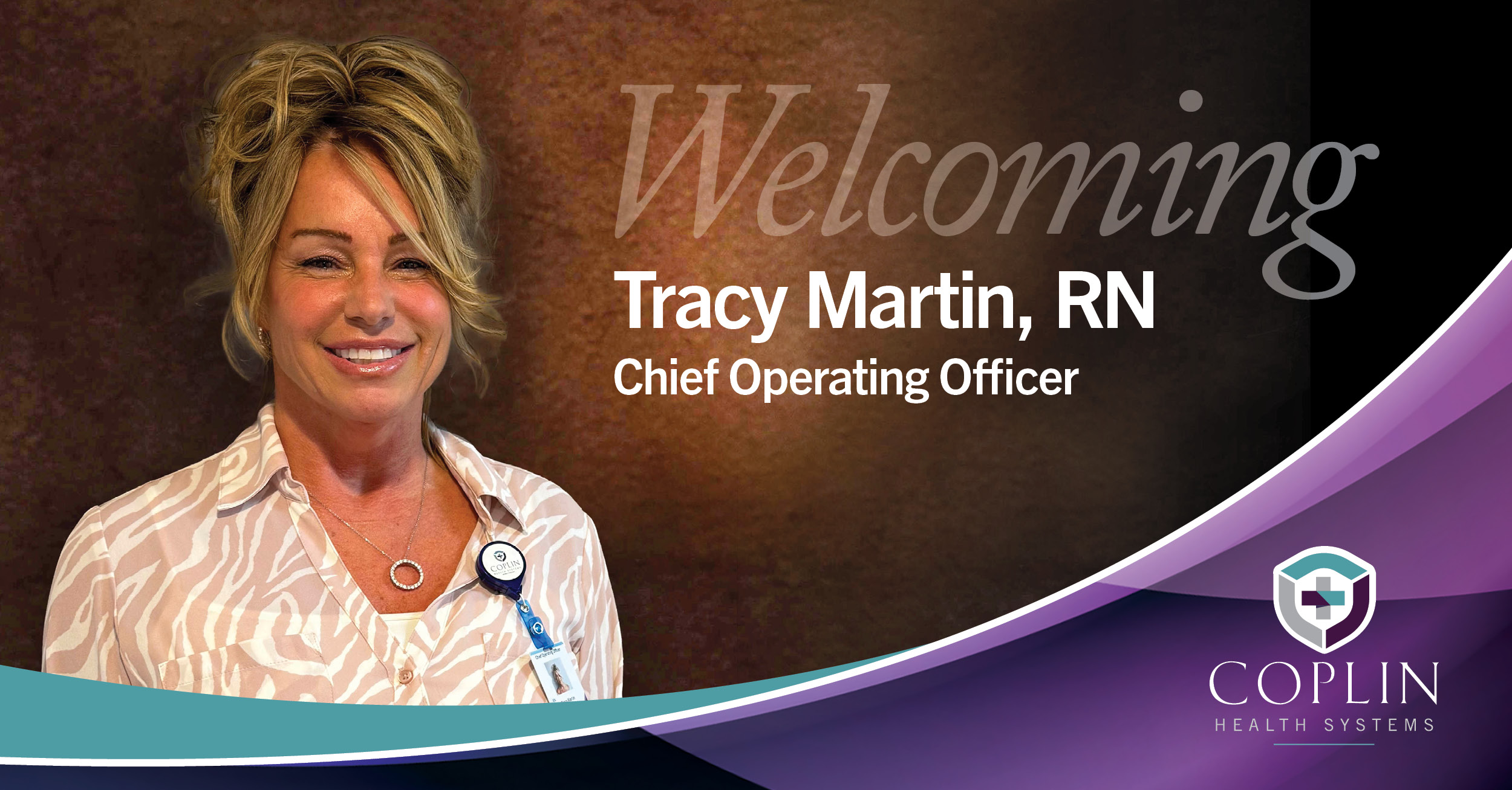 Q&A with Coplin Health Systems’ Newest COO, Tracy Martin | Coplin Health